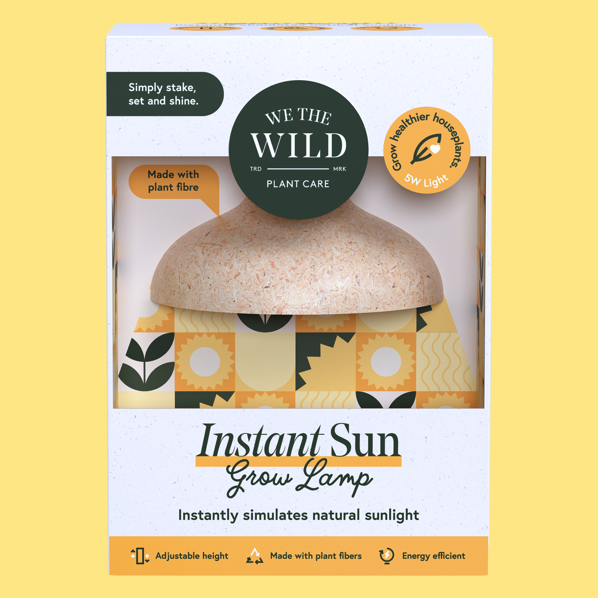 Instant Sun Houseplant Grow Lamp – We The Wild Plant Care USA